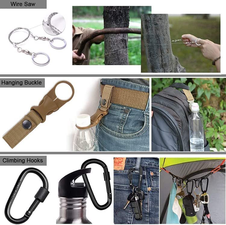 Emergency Survival Kit - Equipment for Camping - ISOP UK