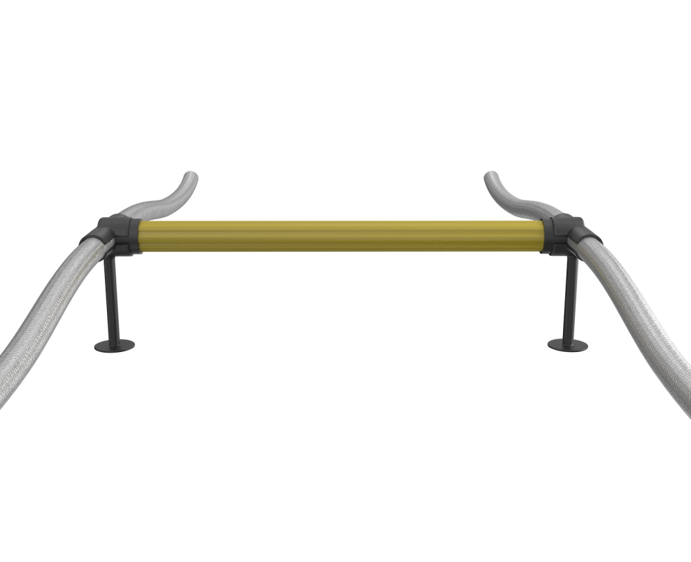 Emergency Rope Ladder with Stand-Off Stabilizers 5m