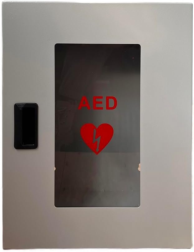 ISOP AED Defibrillator Storage - Outdoor Indoor AED Cabinet