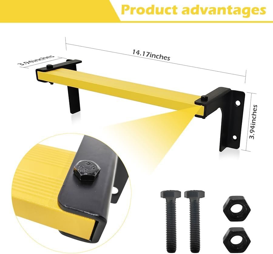 Wall-Mounted Climbing Rungs 5 - Stainless Steel Ladder - ISOP UK