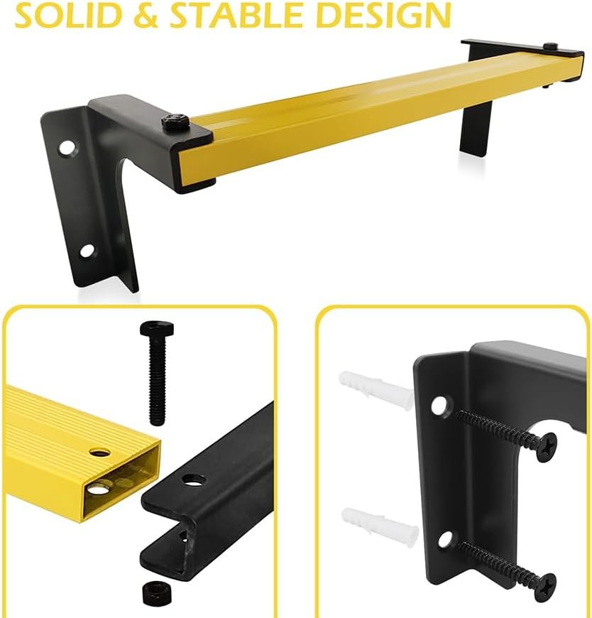 Wall-Mounted Climbing Rungs 5 - Stainless Steel Ladder - ISOP UK