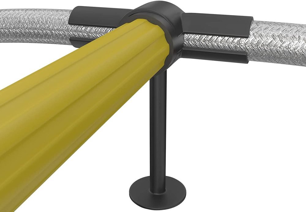 Safety Rope Ladder 25ft with Stand-Off Stabilizers by ISOP