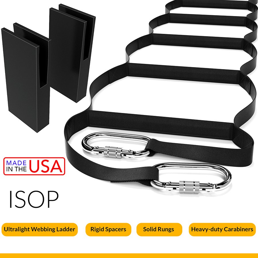 Multi-use Webbing Ladder 48 ft (15 m) - ISOP USA